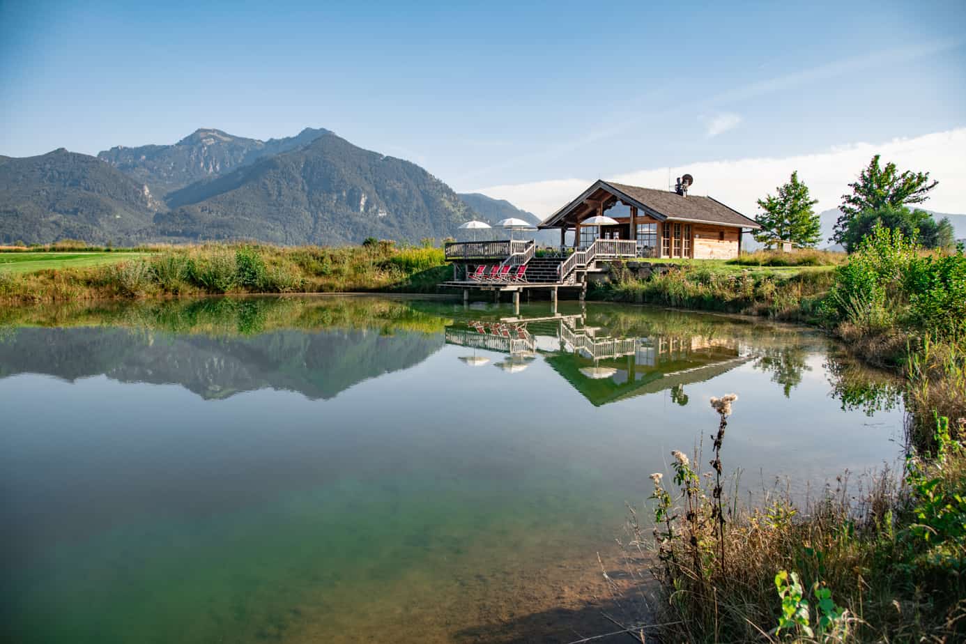 The Achental Golf : Creating living space with water - Golf Sustainable